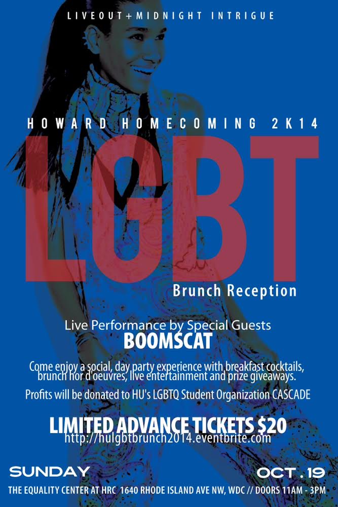 Howard University Homecoming LGBT Brunch Reception 10.19.14 | Midnight ...