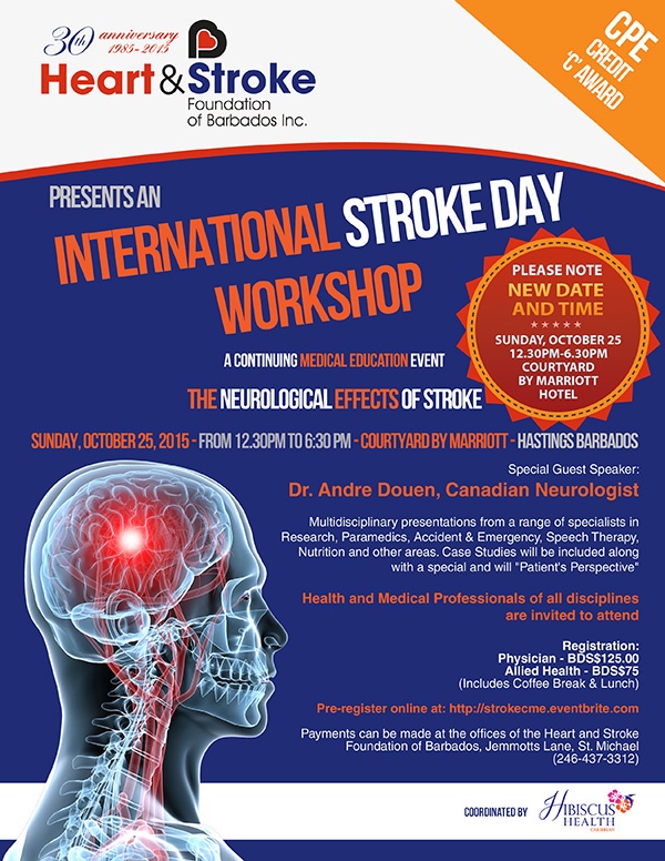 International Stroke Day Workshop - Heart & Stroke Foundation of ...