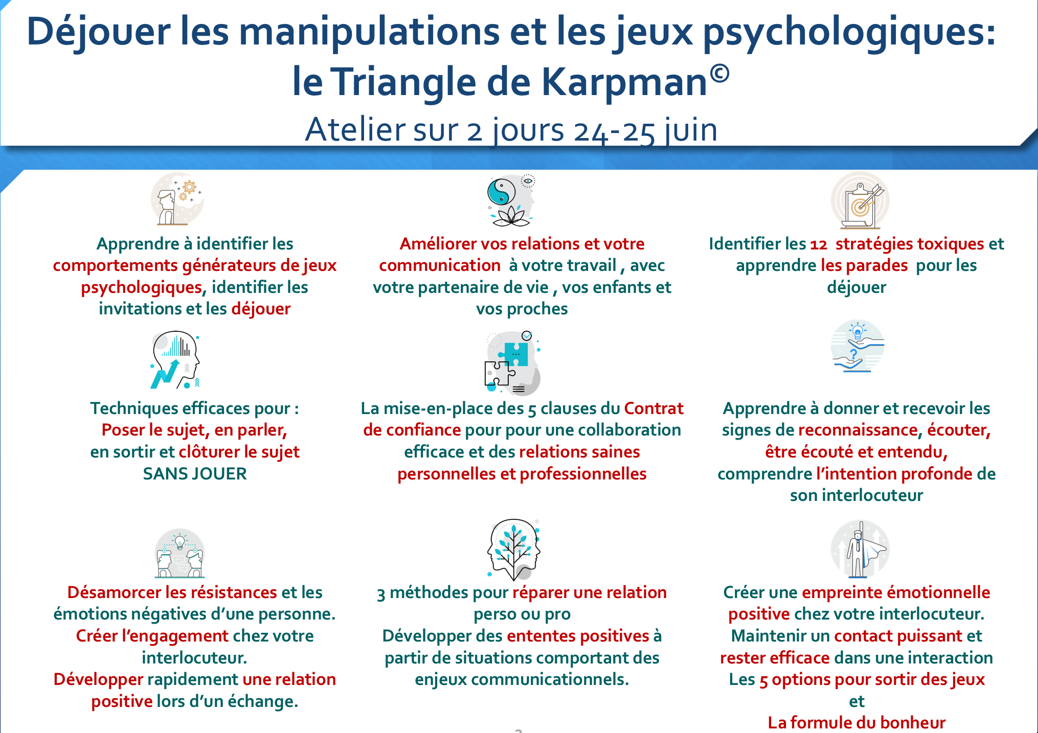 Déjouer les manipulations et les jeux psychologiques: Triangle de ...