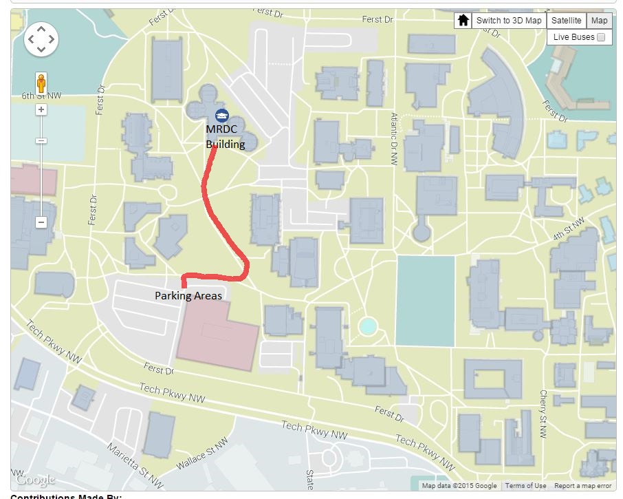Georgia Tech Campus Map Pdf - Map