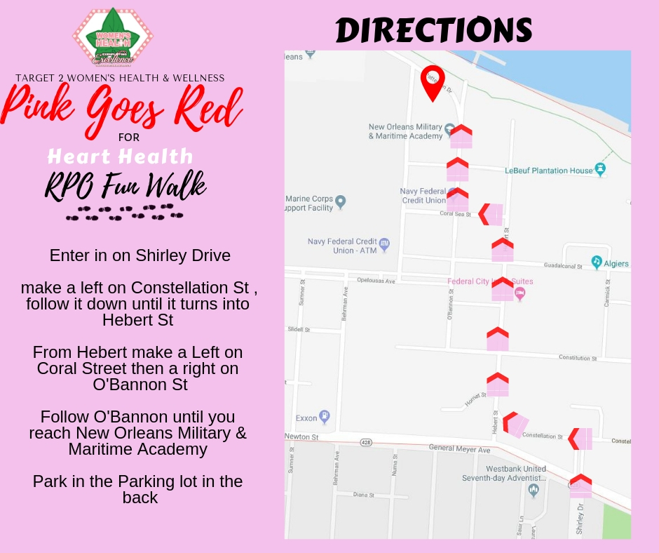 AKA Pink Goes Red: Rho Pi Omega Fun Walk - 16 FEB 2019